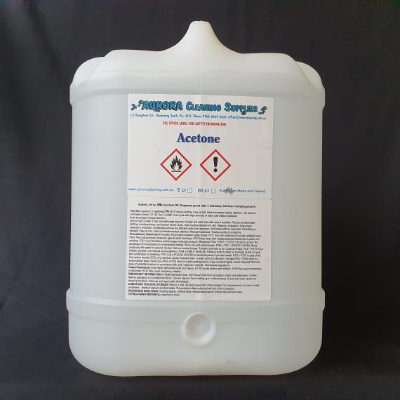 Acetone Pure // Solvents // AURORA Cleaning Supplies